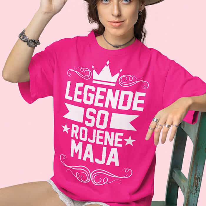 Legende So Rojene Maja - Hude-majice.si - Tisk na majice po naročilu ...